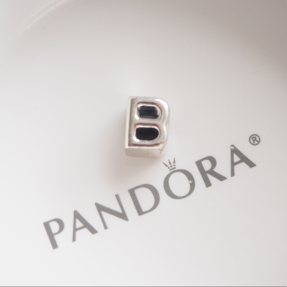Pandora | Jewelry | Pandora Letter B Alphabet Charm 797456 | Poshmark